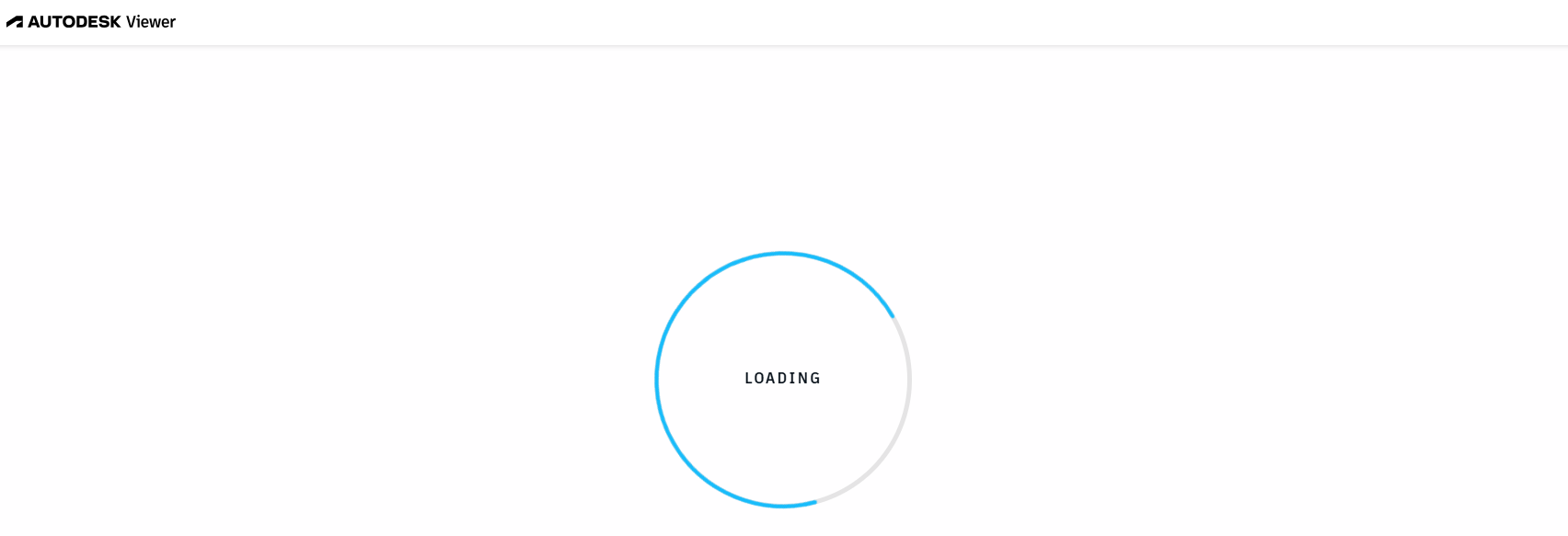 Autodesk Viewer page stuck on loading and refreshes in loop after clicking "Get started viewing ...