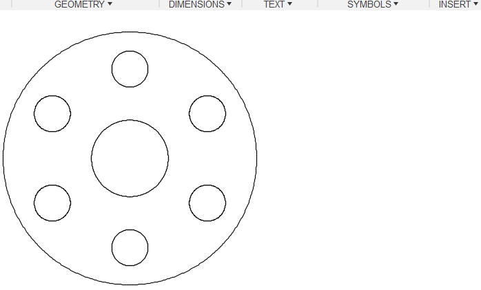 Creating a Center Mark Pattern for bolt holes in Fusion Drawings.