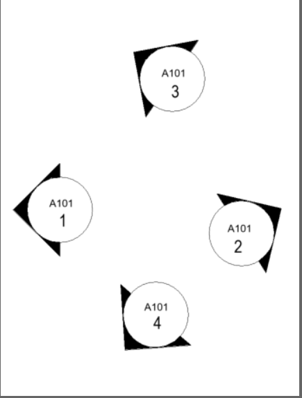 Keep two labels in an Elevation Head horizontal and locked regardless ...
