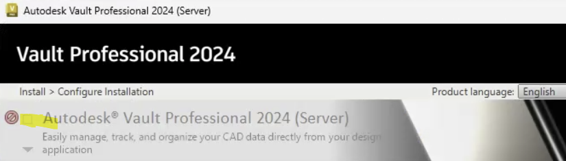 "An incompatible version is already installed" during Vault server ...