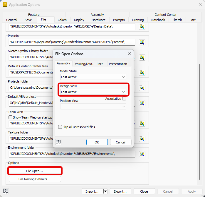 "Failed to insert the model." when placing assembly in a presentation ...