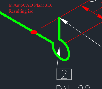 How to create an isometric symbol for a Siphon in AutoCAD Plant 3D