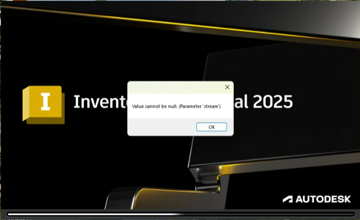 Value Cannot Be Null Parameter Stream Message Is Shown When 9466