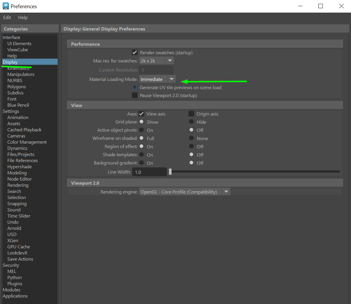 すべての UV タイル プレビュー テクスチャを再生成(Regenerate All UV Tile Preview Textures)が ...