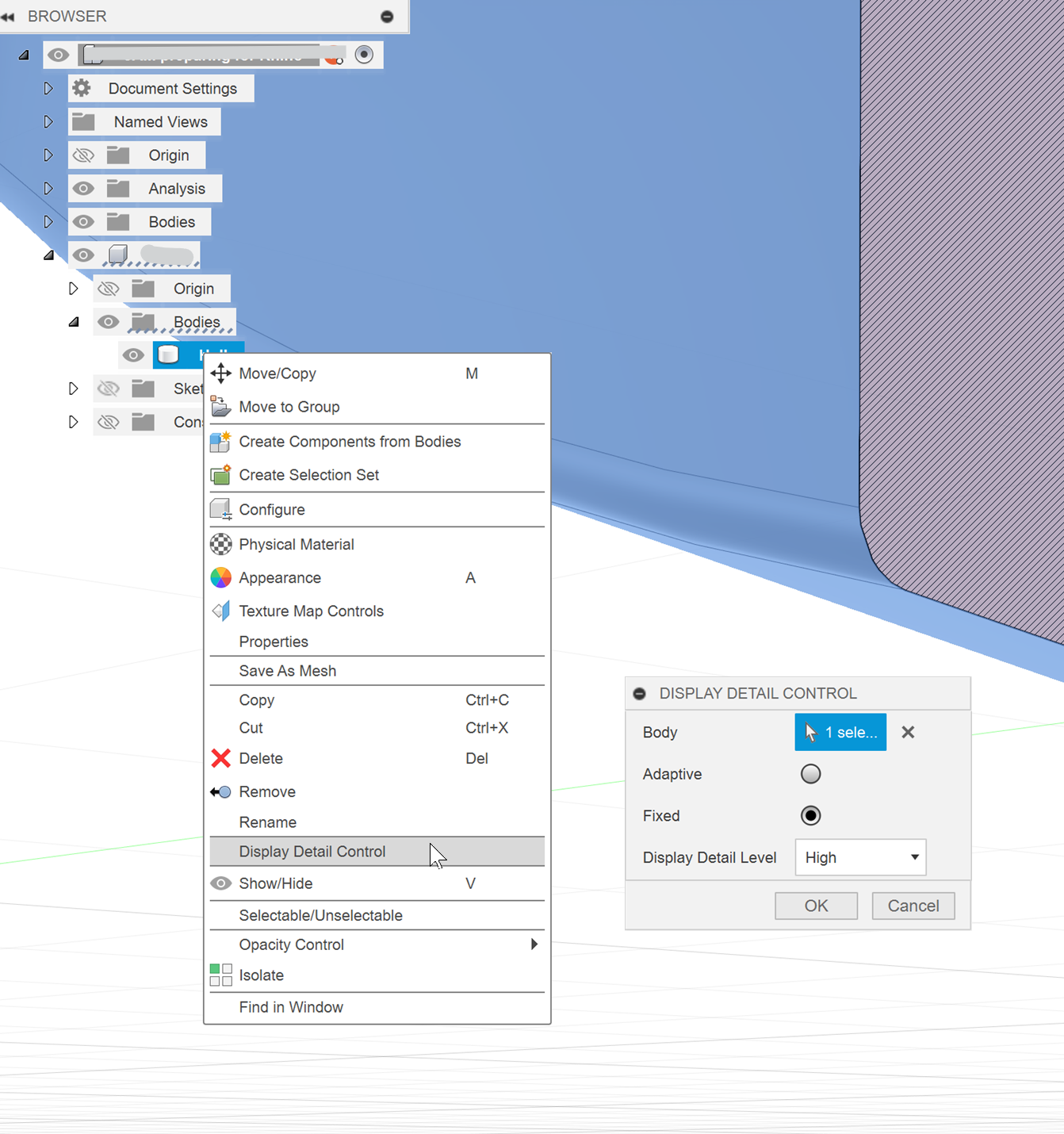 Models appear to have jagged edges in Fusion