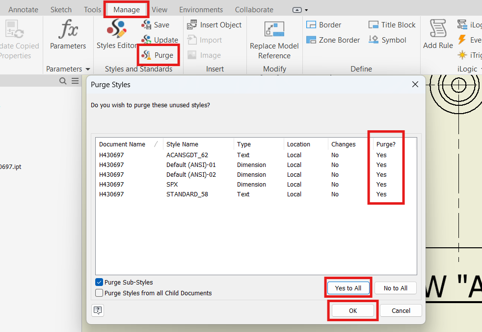 Inventor is hanging when opening drawing