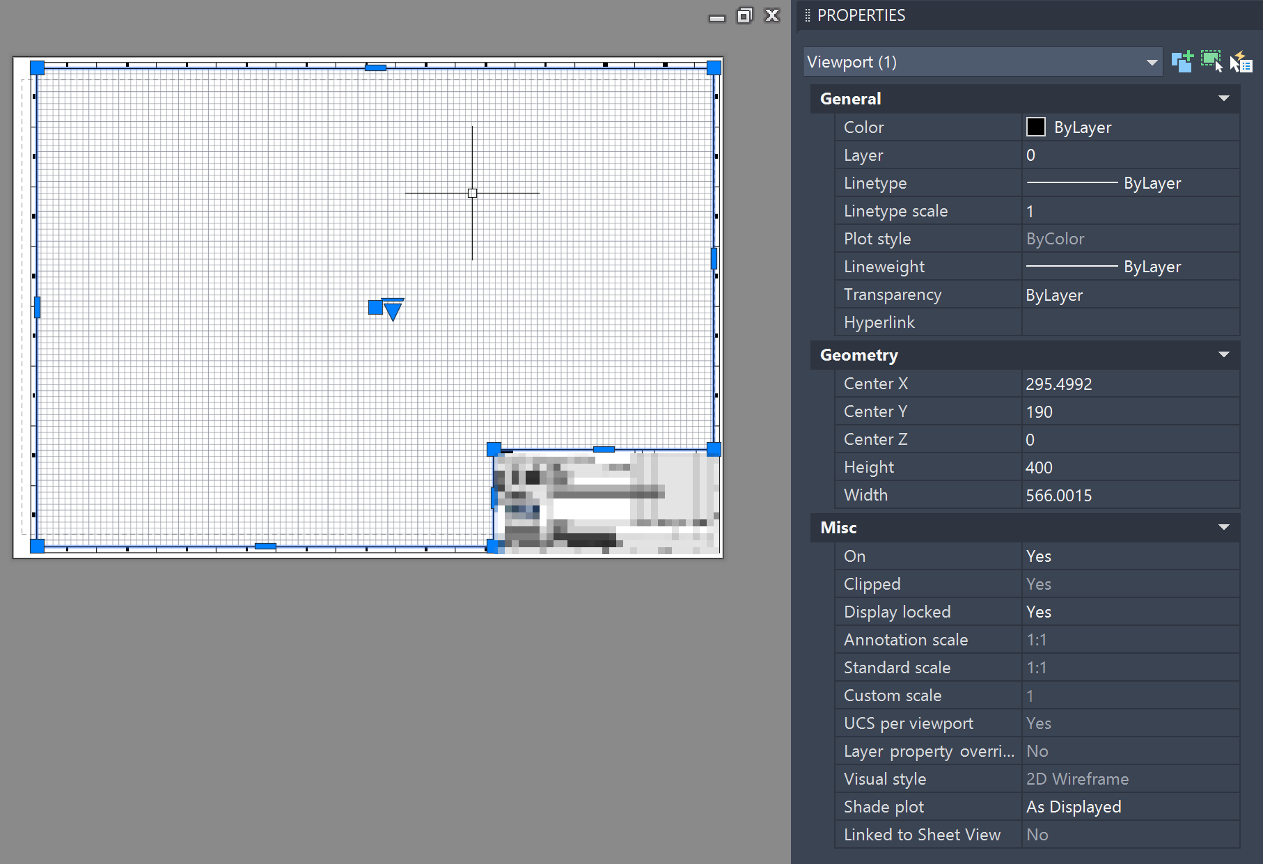 Orthographic drawings show enlarged duplicate content in the background after adding an Iso View ...