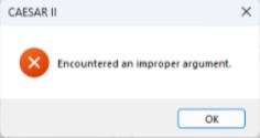 "Encountered an improper argument" when opening an AutoCAD Plant 3D PCF ...
