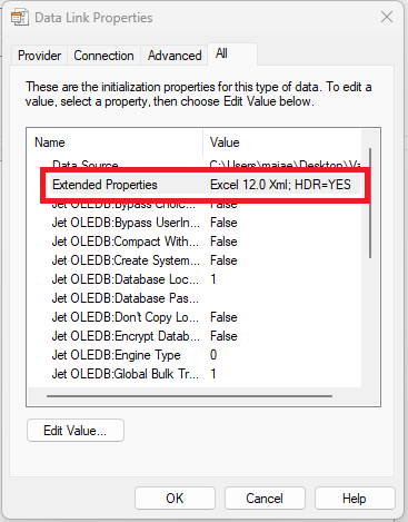 How to connect to an external database in AutoCAD Plant 3D 2024 and newer