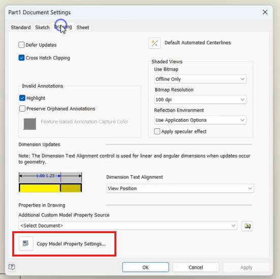 How to add part details in drawing revision table in Inventor?