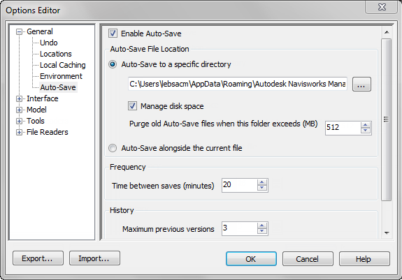 Navisworks: An Error Was Detected When Attempting to Page Data In From Disk