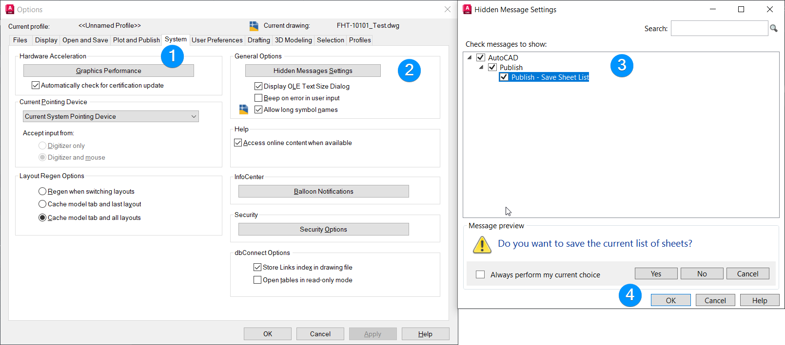 How to turn off the prompt to save a Sheet list (*.DSD) file during the ...