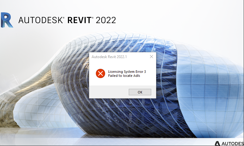 "Licencing System Error 3 Failed to locate Adls" when launching Revit or Revit LT 2023 or earlier
