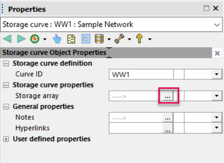 Where to find InfoSWMM storage curves in ICM SWMM