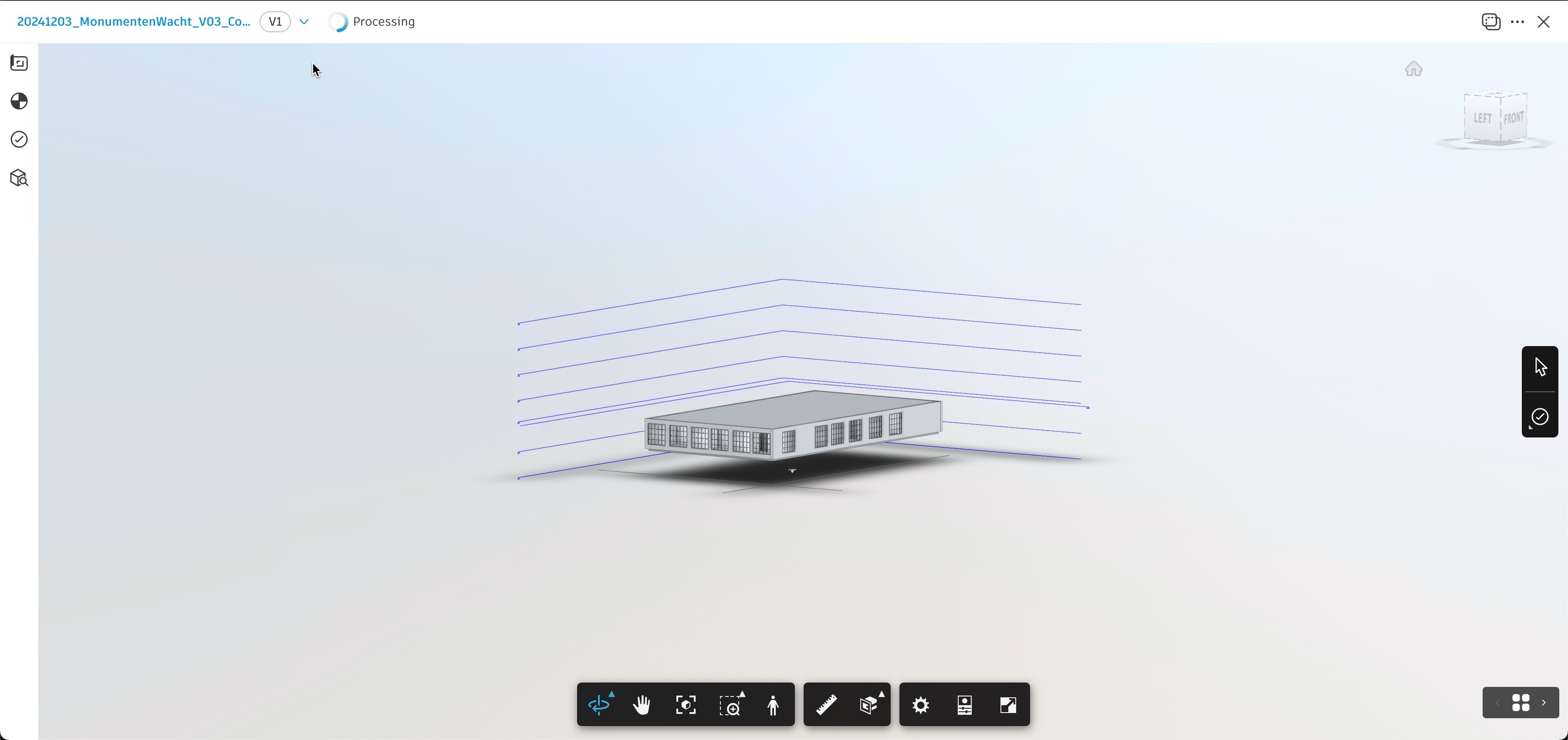 Tandem model is rotated 90 degrees from the Docs model