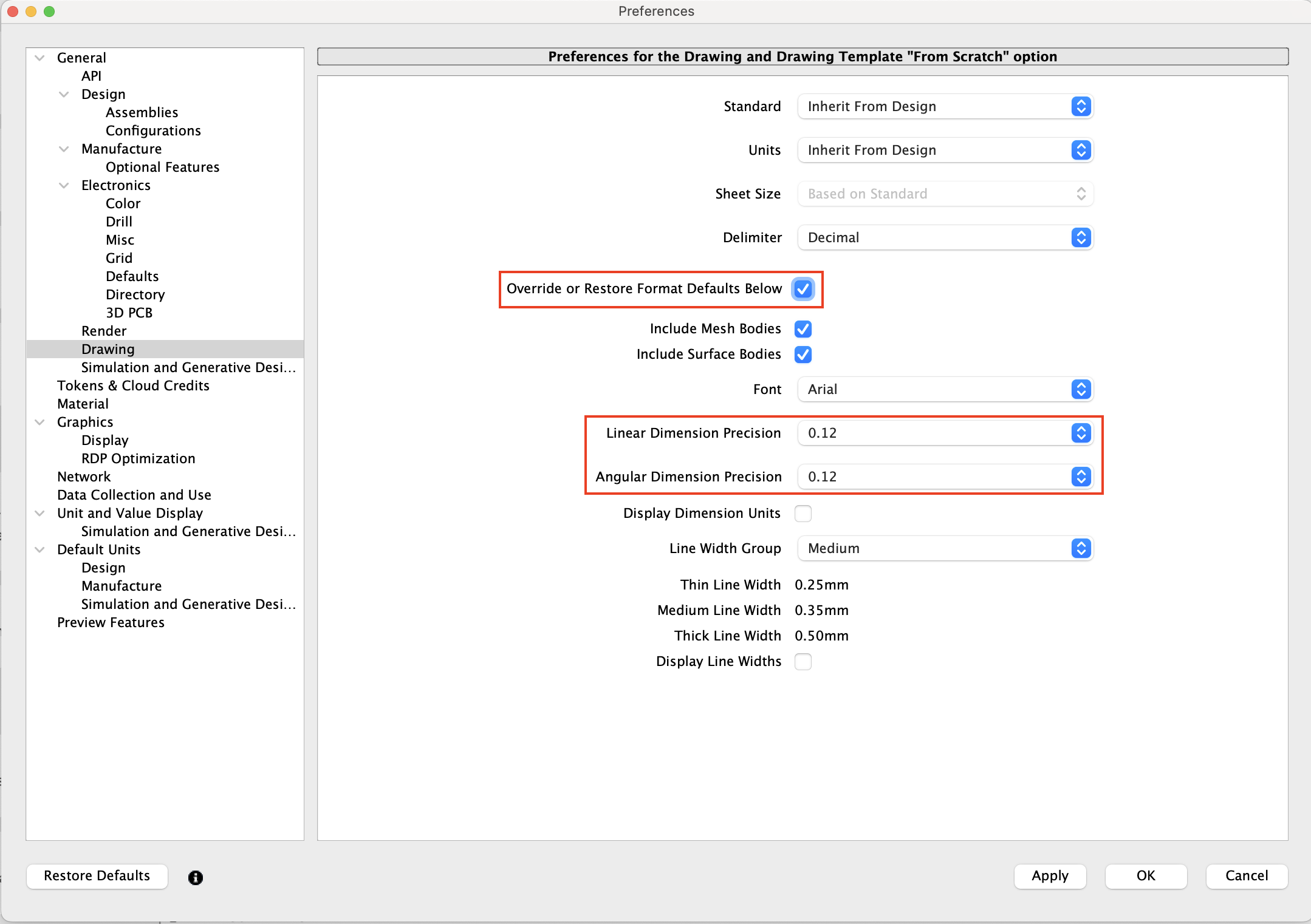 Fusion Help | How to change the dimension precision in a Fusion design | Autodesk
