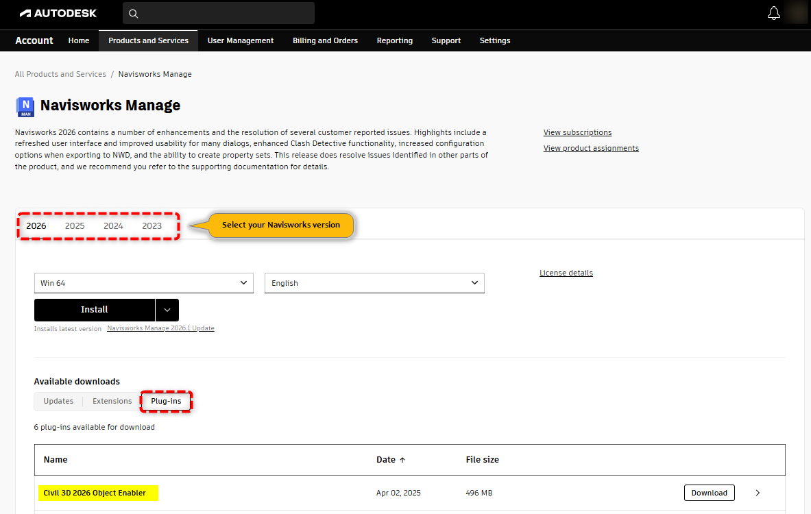 How to export Civil 3D Pipe or Pressure Networks to Navisworks
