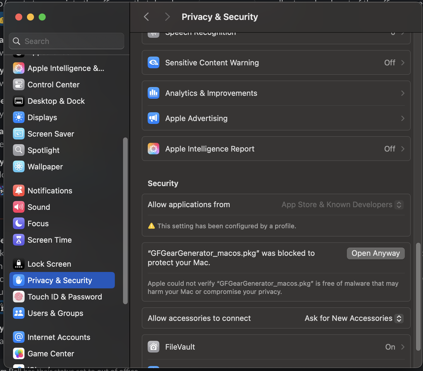 Fusion add-in not installing on Mac OS.