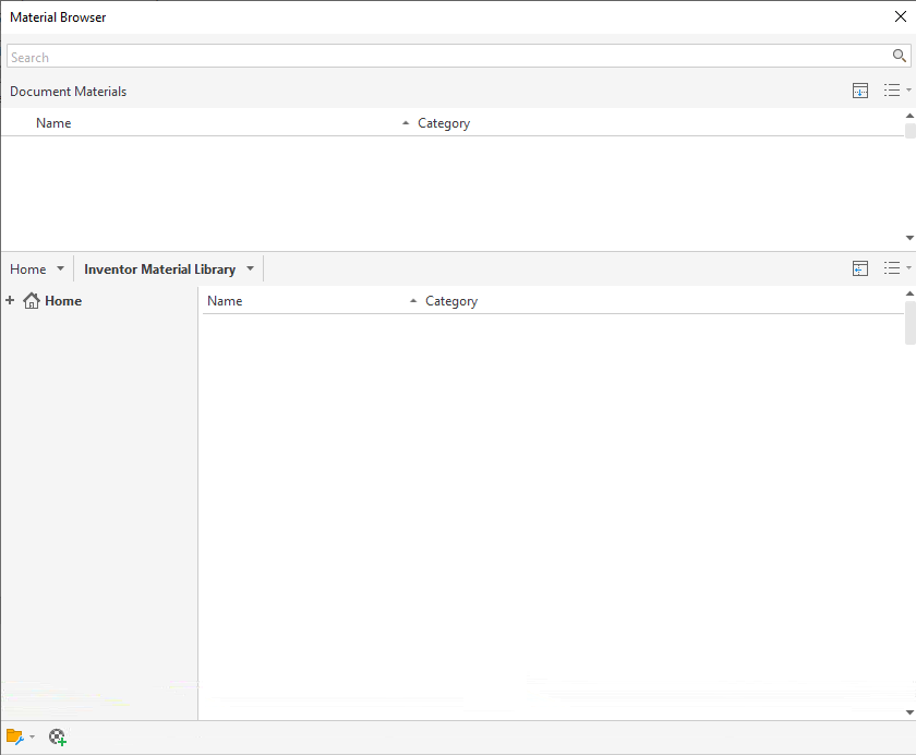 When starting Inventor the warning appears 'ILogic Activation Error' and Materials are missing ...