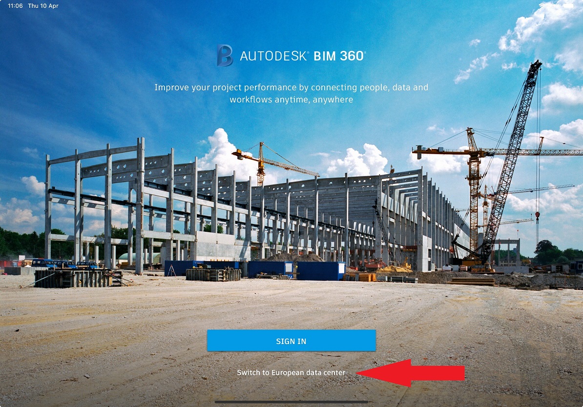 Cannot see projects on the BIM 360 or Autodesk Construction Cloud mobile application