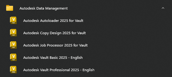 Is it possible to choose which included apps are installed with the Vault Client?
