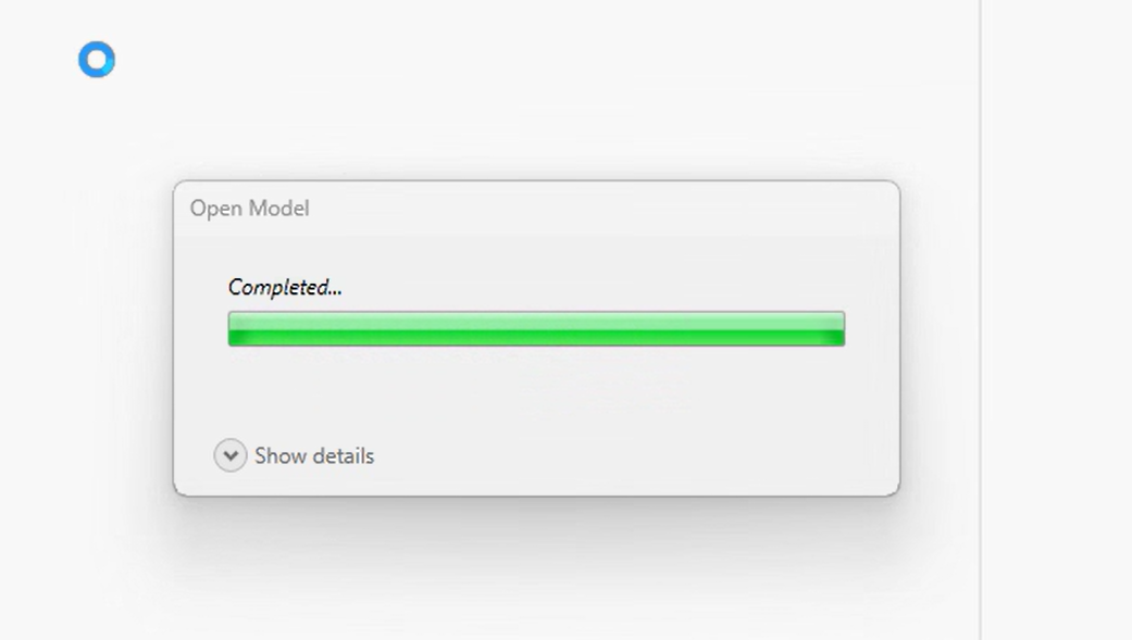 Cannot open cloud models though the message "Completed" appears in Revit