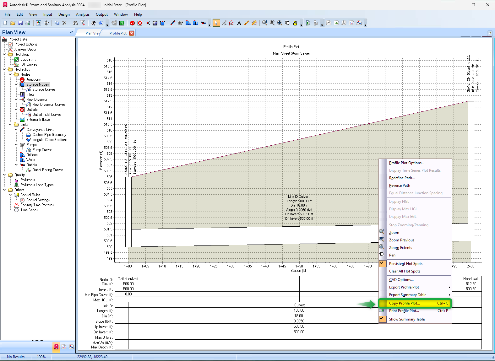 Cannot print to PDF SSA Profile Plot in Civil 3D