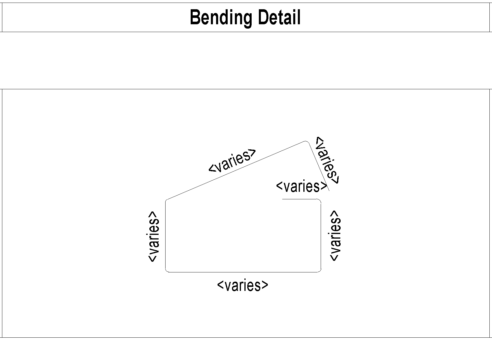 Field values or dimensions of Bending Detail in a Rebar Schedule are ...