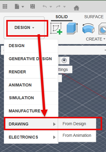 Where is the print command in Autodesk Fusion?