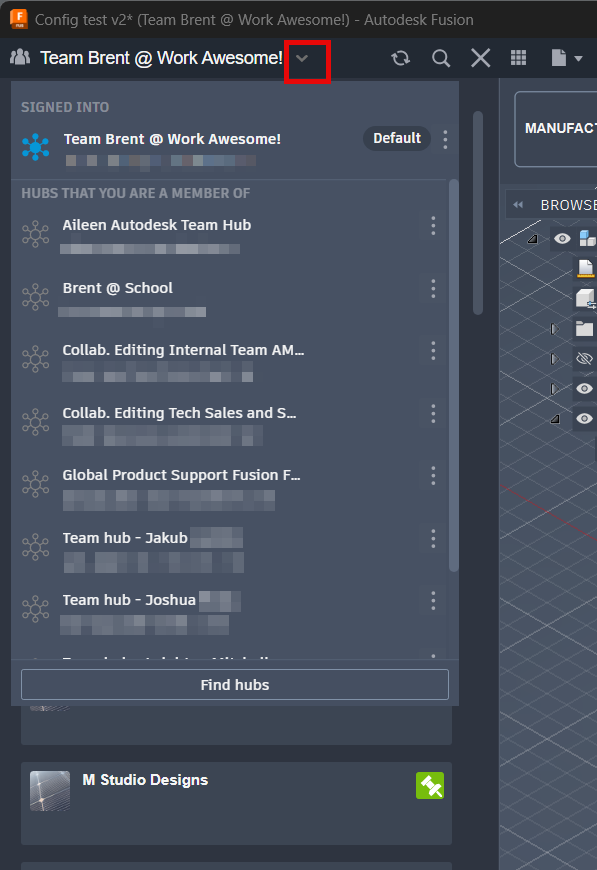 Projects or files missing after transfer/migration from a Personal Hub ...