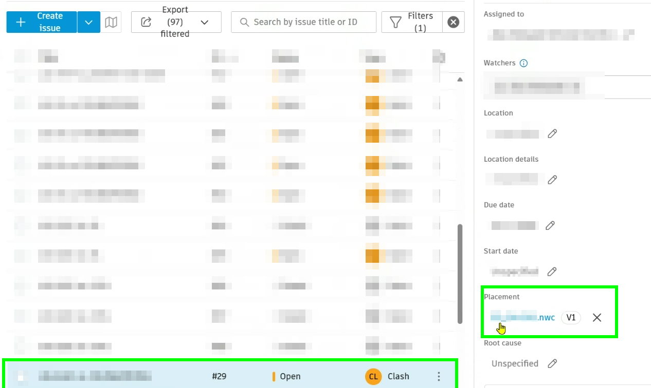 Navisworks Issues Plug-In is not displaying all issue id numbers