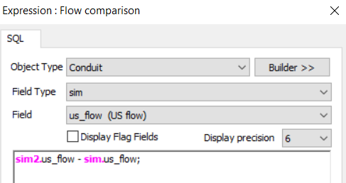 複数の結果に SQL テーマを適用する InfoWorks ICM