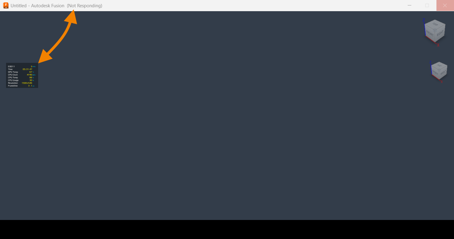 Fusion crashes during sign in with Asus GPU Tweak III OSD enabled