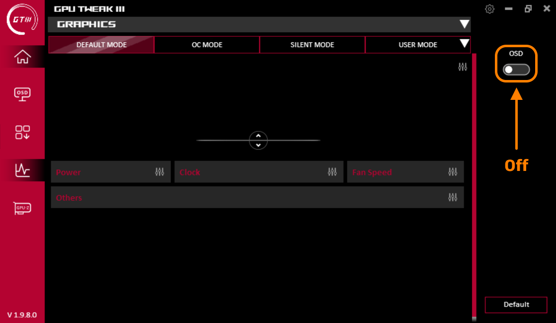 Fusion crashes during sign in with Asus GPU Tweak III OSD enabled