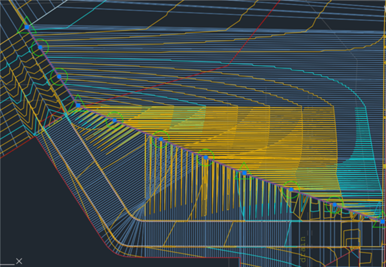 Corridor Surface does not build correctly and shows steps in Civil 3D
