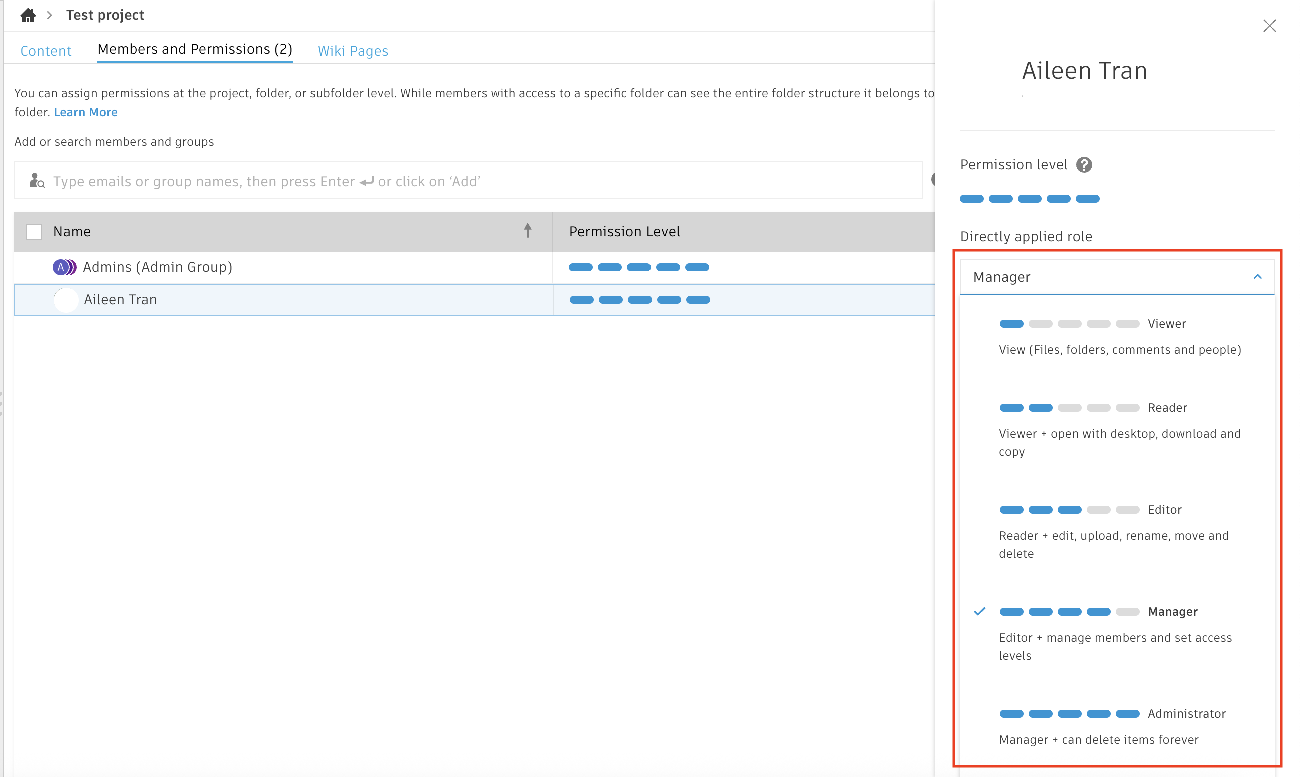 How to change or assign admin rights on projects in Autodesk Fusion