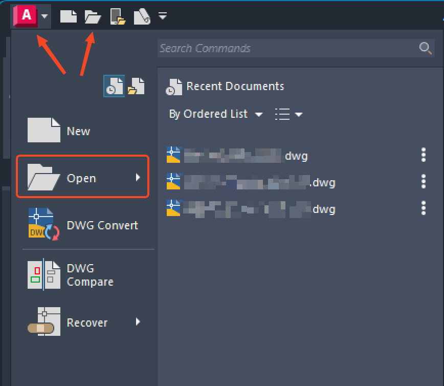 AutoCAD web application Help | Double-clicking a DWG drawing file ...