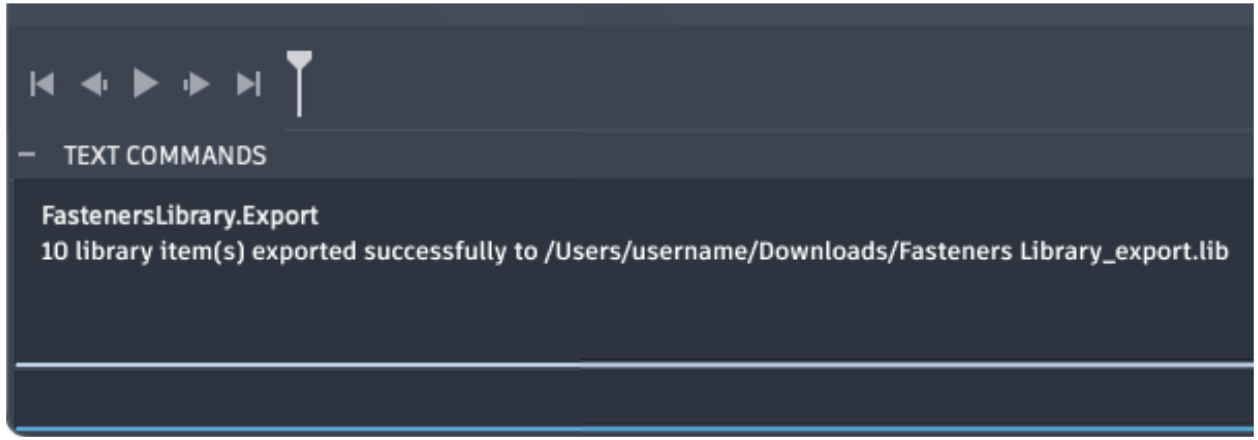Exporting and importing libraries for Hub Merge in Fusion