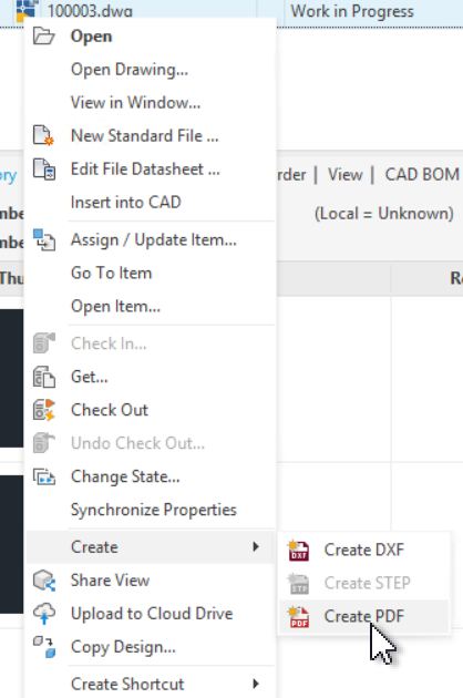 How to create PDF visualization files in Vault