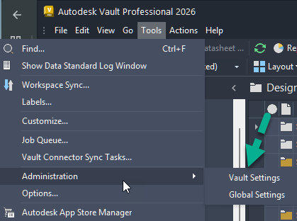 How to map an AutoCAD attribute to a Vault property