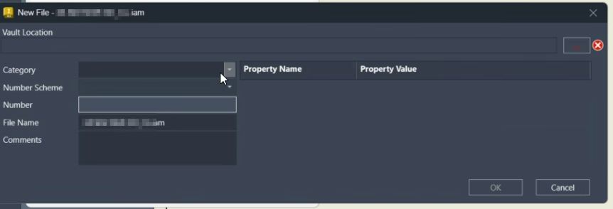 Unable to save Inventor file using Vault Data Standard