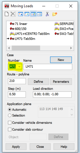 Vehicle forces incorrectly distributed to slab supported with beams while moving load case ...