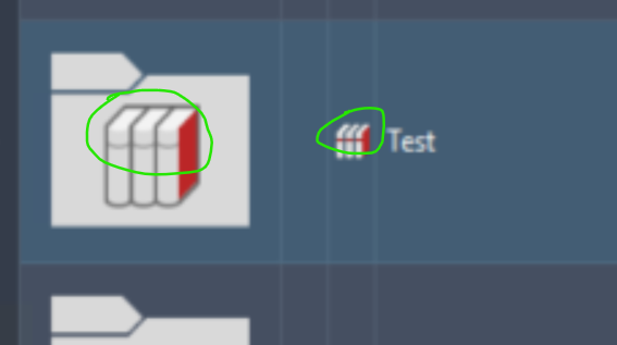 In Vault, Library folder thumbnail & icon are different