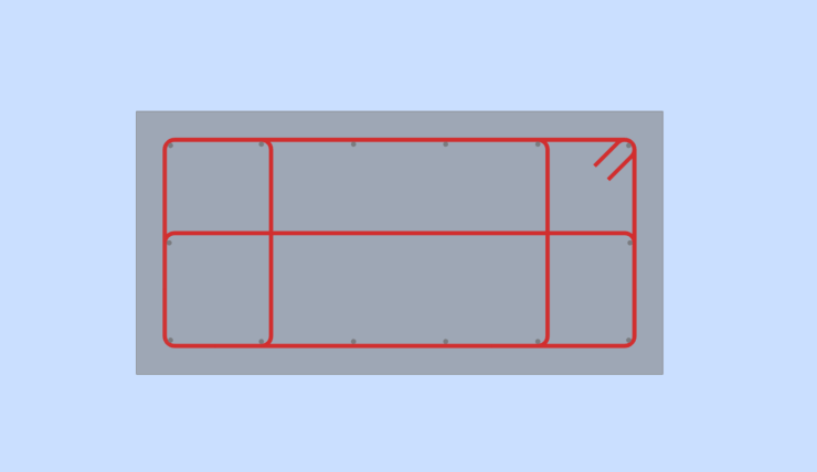 How to define arbitrary tie layout for column provided reinforcement in Robot Structural Analysis