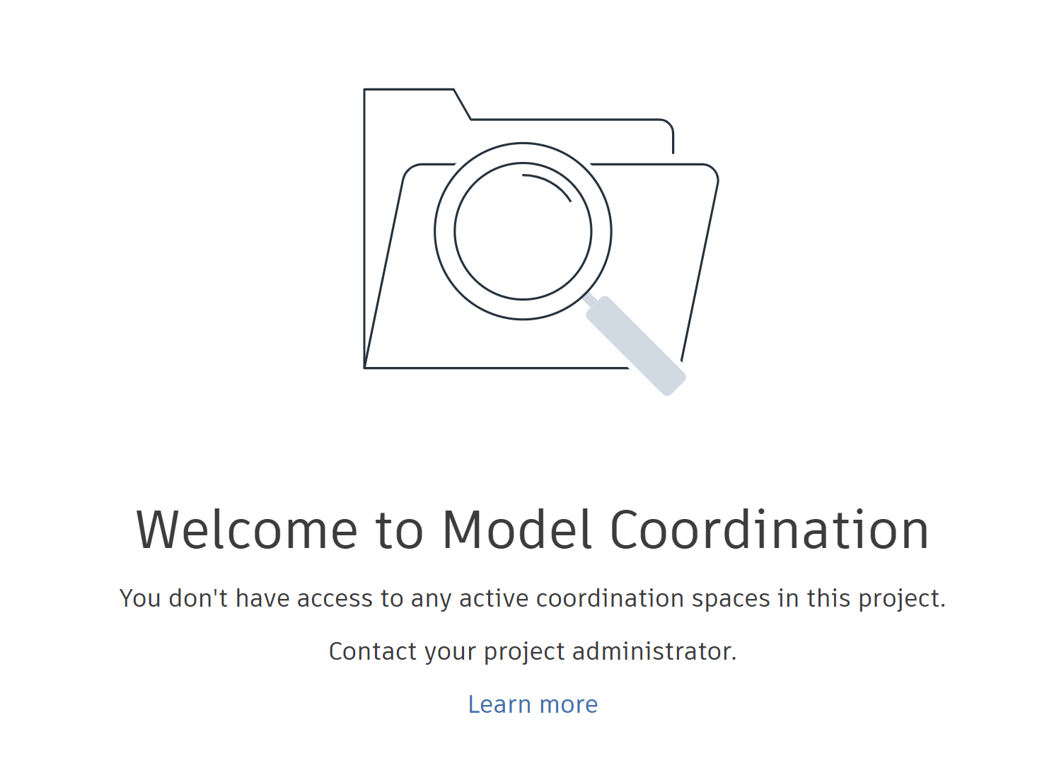 You Dont Have Access To Any Active Coordination Spaces In This