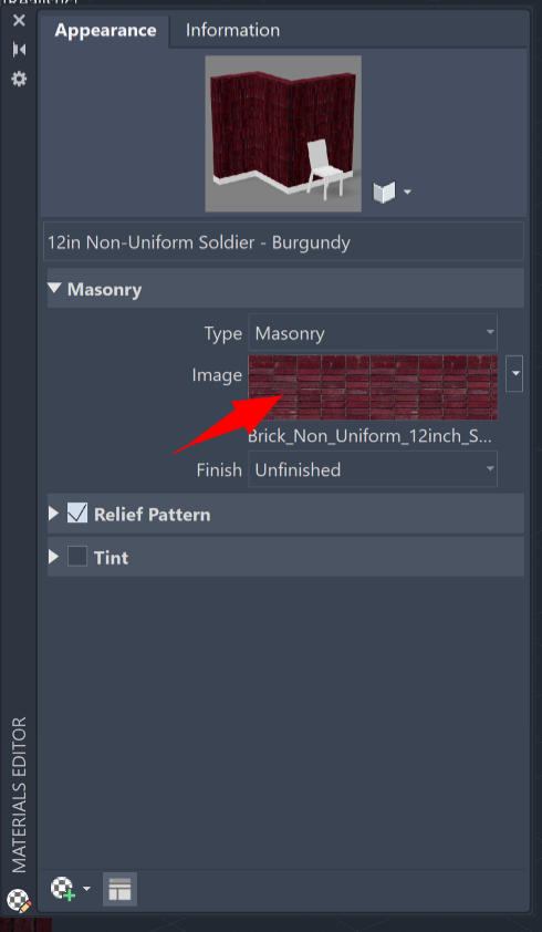 How to Adjust the Scale of a Material in AutoCAD Products