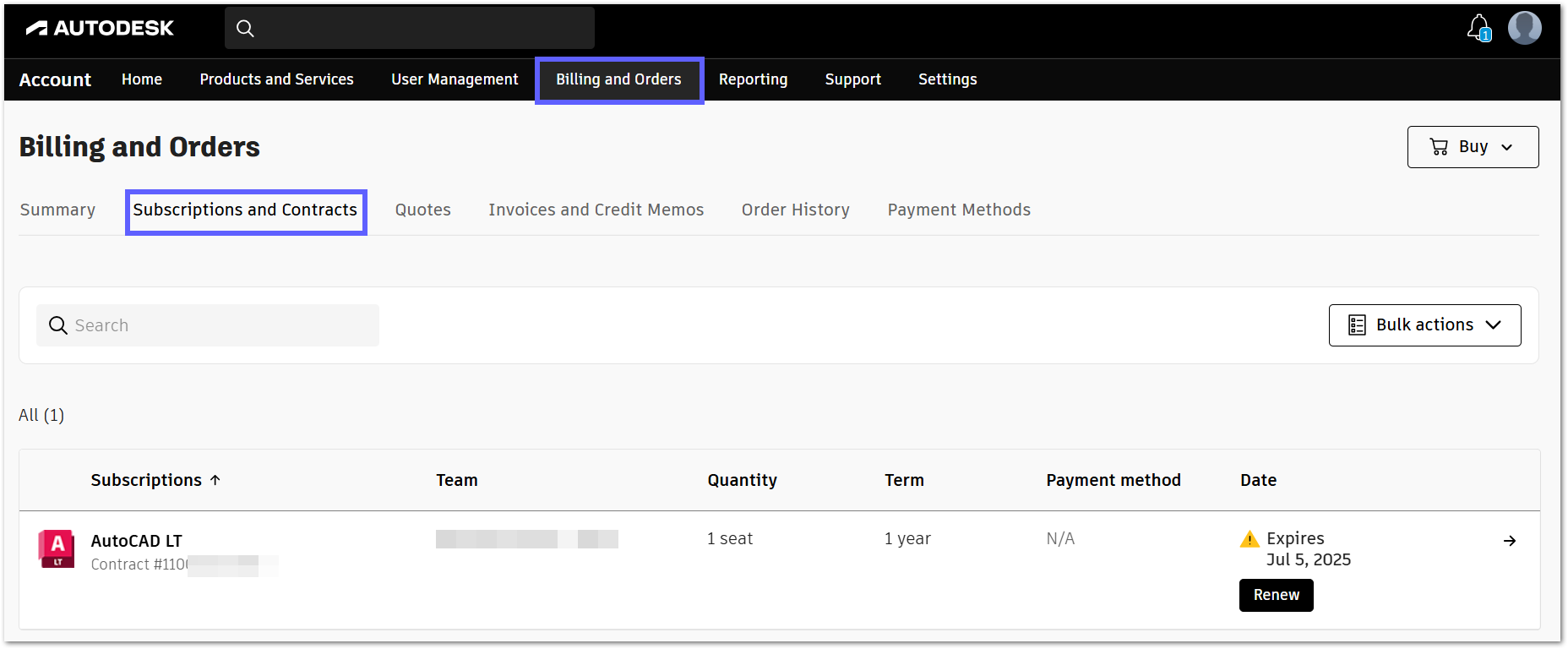 How to find your partner information in the Autodesk account