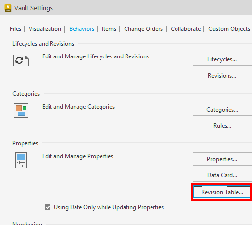 Vault revision table in Inventor is not updating for specific Inventor drawings