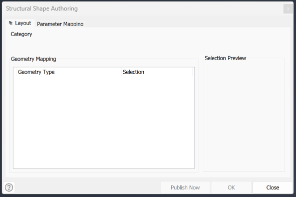 The Category fields are missing while Authoring the Structural Shape in ...