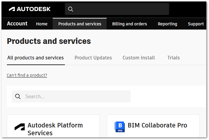 Understanding the download methods in Autodesk Account
